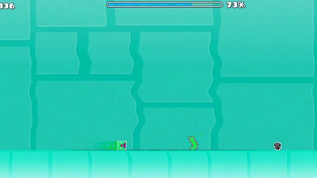 прохожу
 свой(адский)уровень в геометри дэш (часть 2)