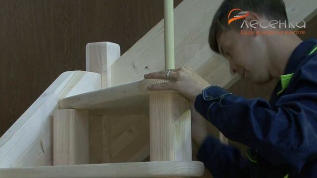 Универсальная лестница для дома ЛЕС-216