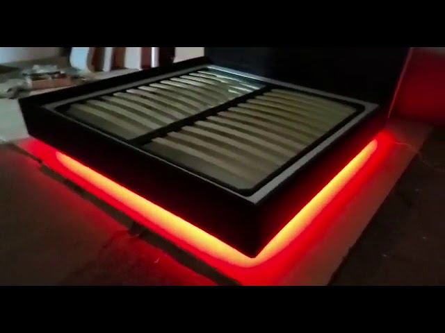 Подсветка кровати и раздвижное дно