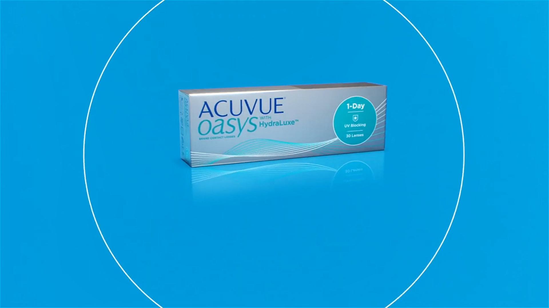 Попробуйте контактные линзы ACUVUE OASYS® 1-Day с технологией HydraLuxe