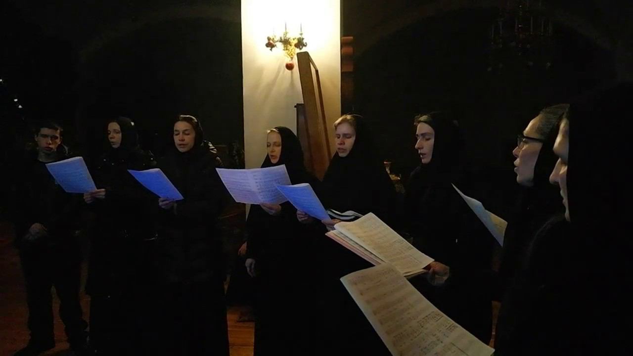 "Пречистая Діво". Рождественские колядки. Сестринский хор. Никольское