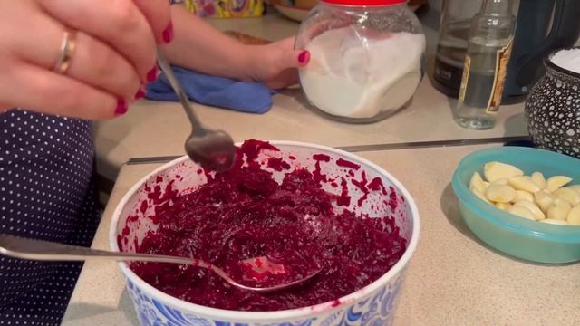 Салат из свёклы