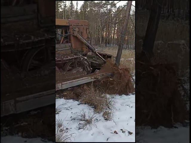 Плуг ПЛП 135 с рамой РТУ #shorts #плуг #плп #плуглесной #бульдозеры #вятка