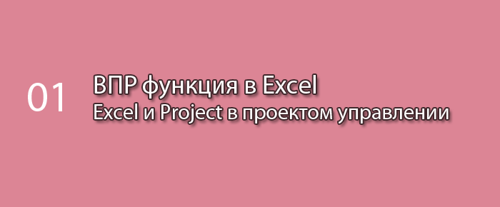 Функция ВПР или VLOOKUP в MS Excel || Курс «Excel и Project в проектном управлении» (урок 1) #Excel