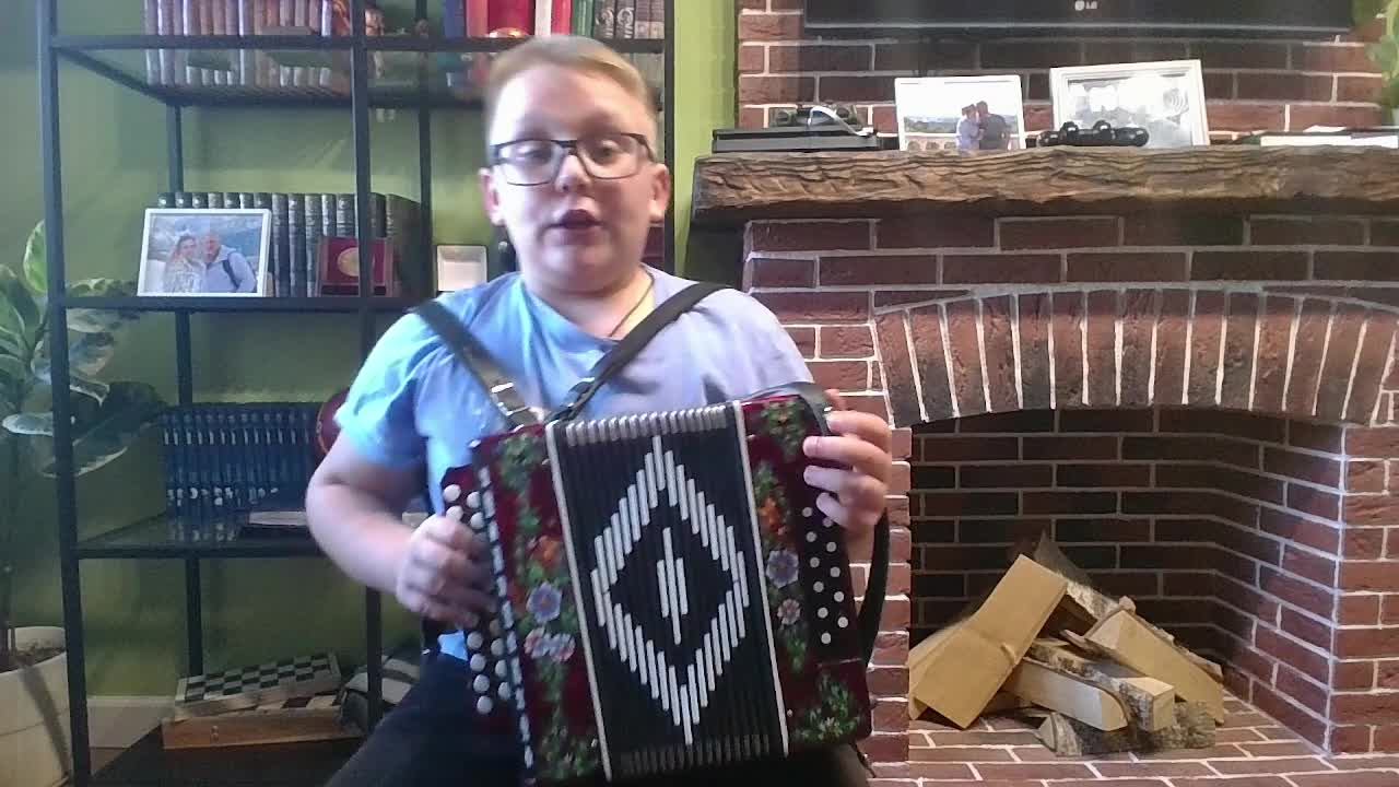 Шуваров Иван импровизация под гармонь