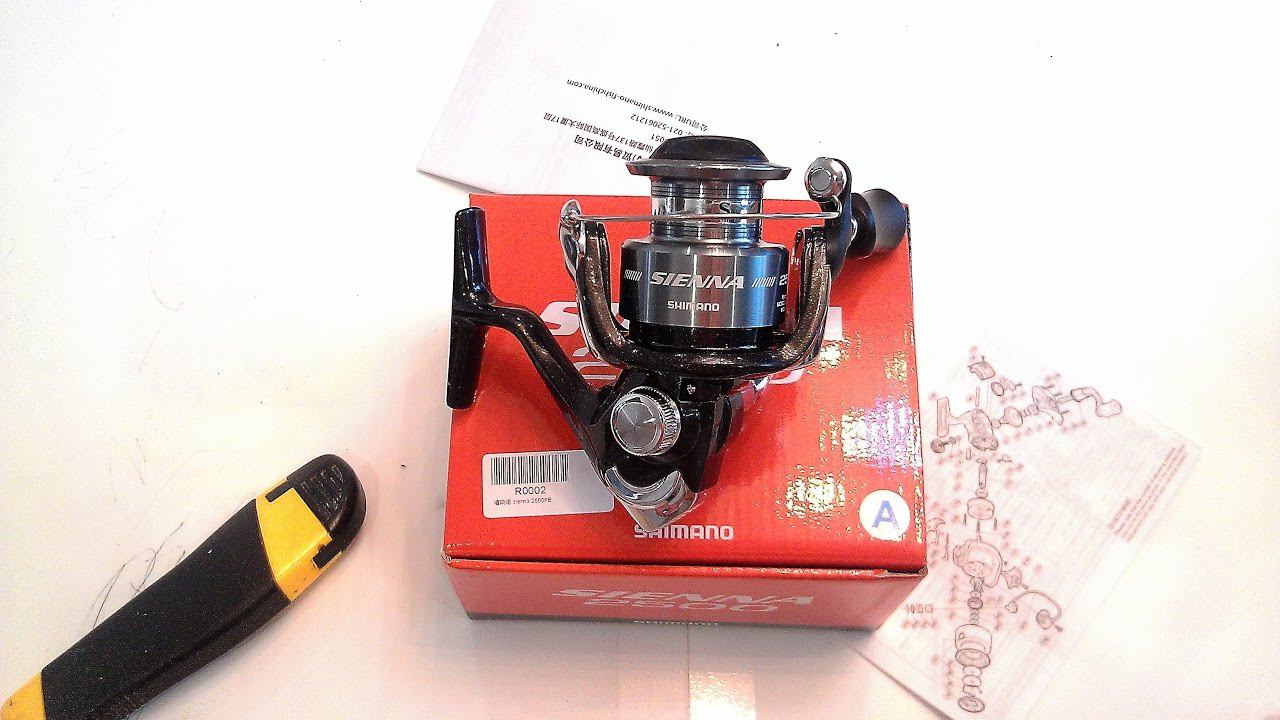 Катушка безынерционная SHIMANO SIENNA SN 2500FE, обзор и рекомендации.
