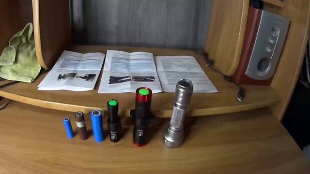 Обзор фонаря LS-G3  и сравнение с LS-Q5 и LS-TR2.mp4