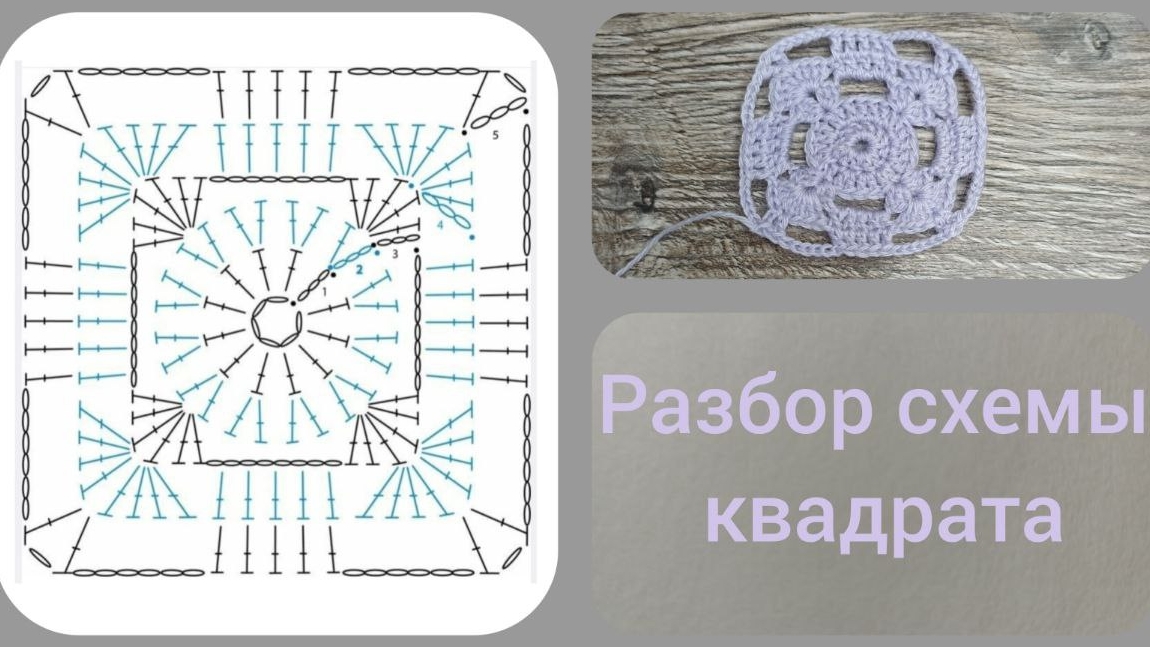 Бабушкин квадрат, разбор схемы