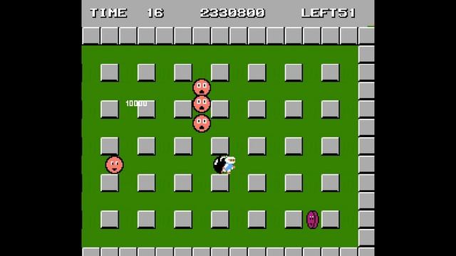 Прохождение игры Bomberman на NES | Бонусный уровень
