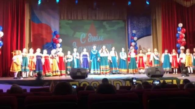 Сводный фольклорный ансамбль, рук. Першина О.Р.