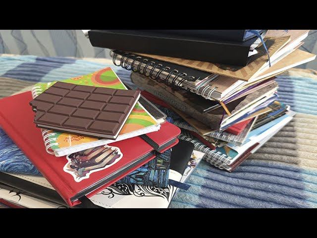 Мои все начатые блокноты.