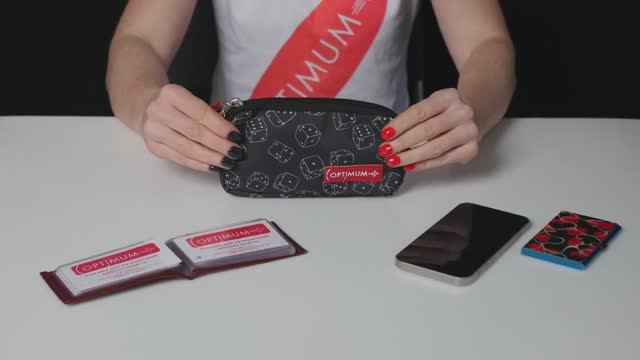 Кошелёк на пояс, кости - OPTIMUM (wallet)