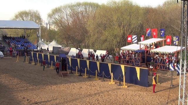 20170429 Турнир Святого Георгия 2017. Первый раунд зачетных сшибок (джостинга)