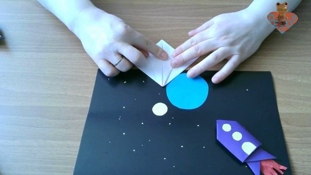 Ракета из бумаги. Два простых способа сложения. Оригами.