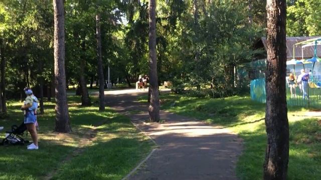 Прогулка по Центральному парку Красноярска / Walk in the Central Park of Krasnoyarsk