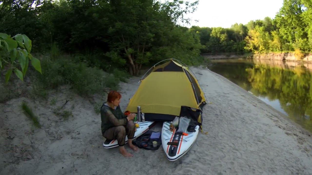 2х-дневный сплав на сапбордах Gladiator Elite 12'6 по рекам Ворона и Хопёр 11-12.06.22