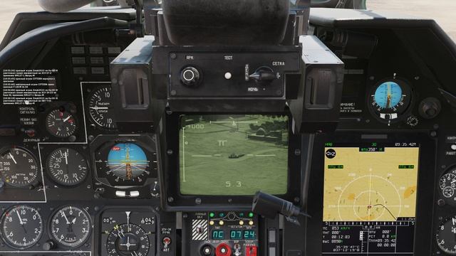 Тестирование эффективности БКО Ка-50 и AH-64 в DCS