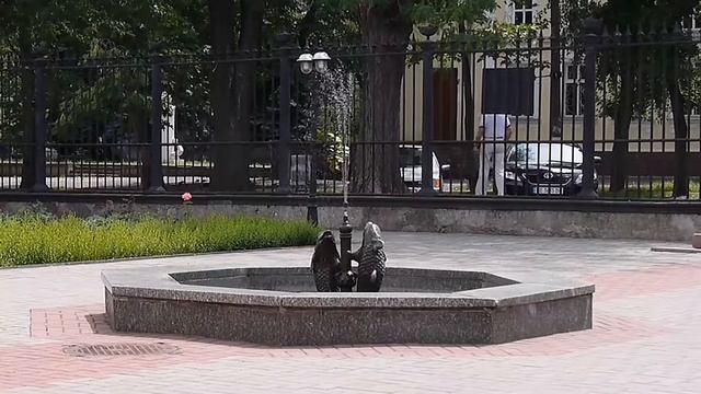 20180705 Фонтан возле Музея судостроения и флота в Николаеве (Украина)