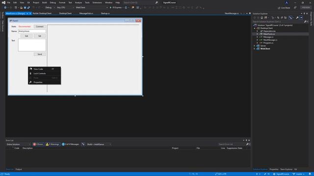 3 - Клиентская часть. .NET и JS Client