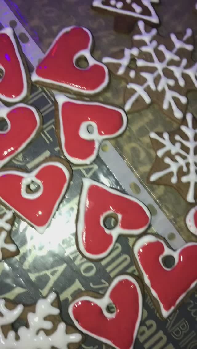 Имбирные печеньки на Ёлку . Светлана Михалева (дизайнер интерьеров)