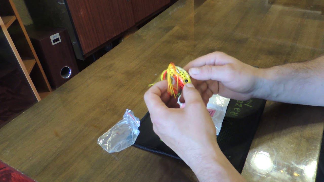 Супер приманка для проводки через траву.