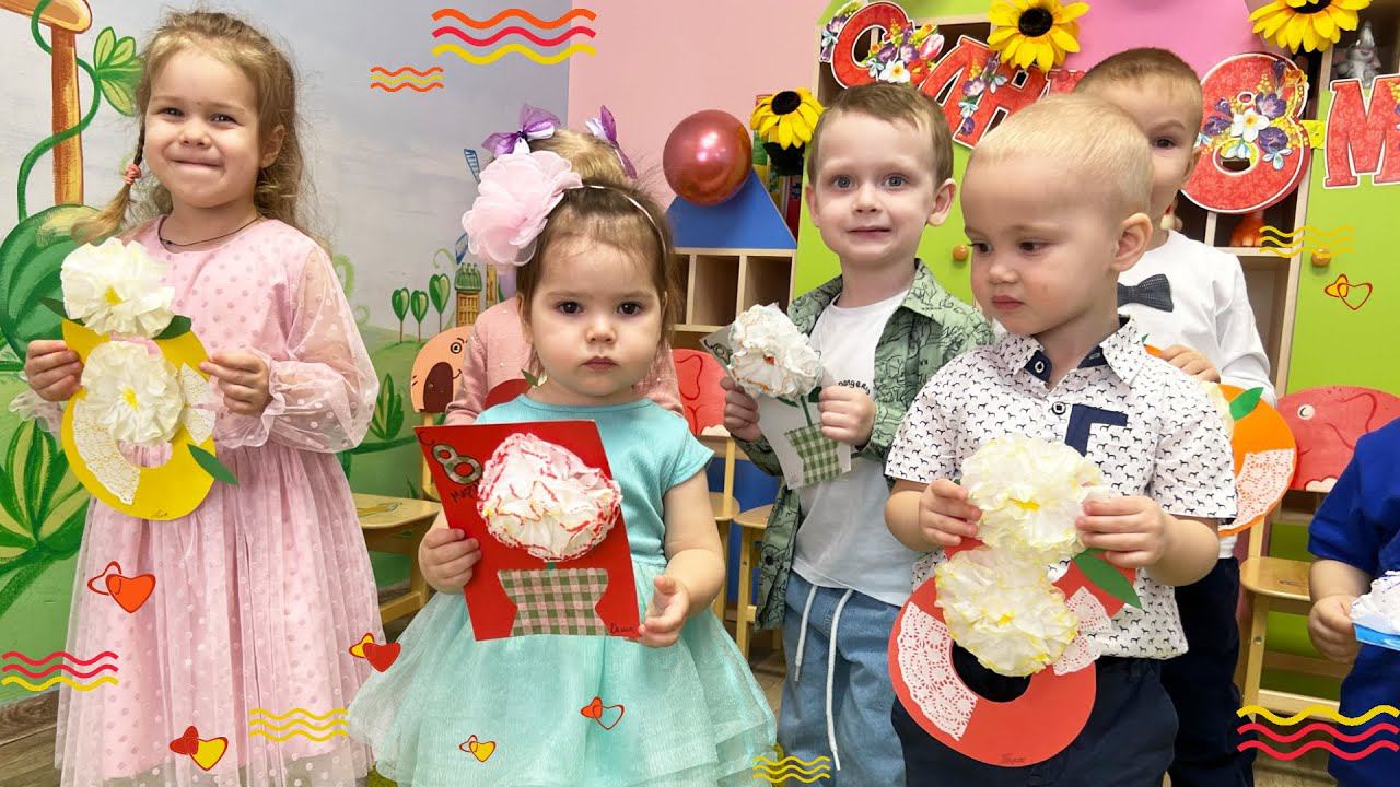 8 марта в детском саду «Планета детства» г. Железнодорожный