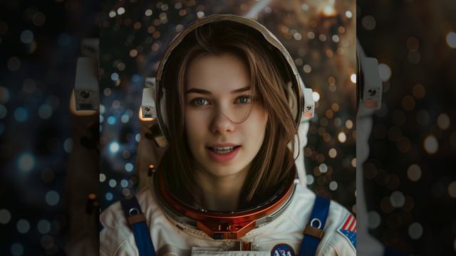 Девушка космонавт приглашает в детский лагерь РосРобот в Красноярске