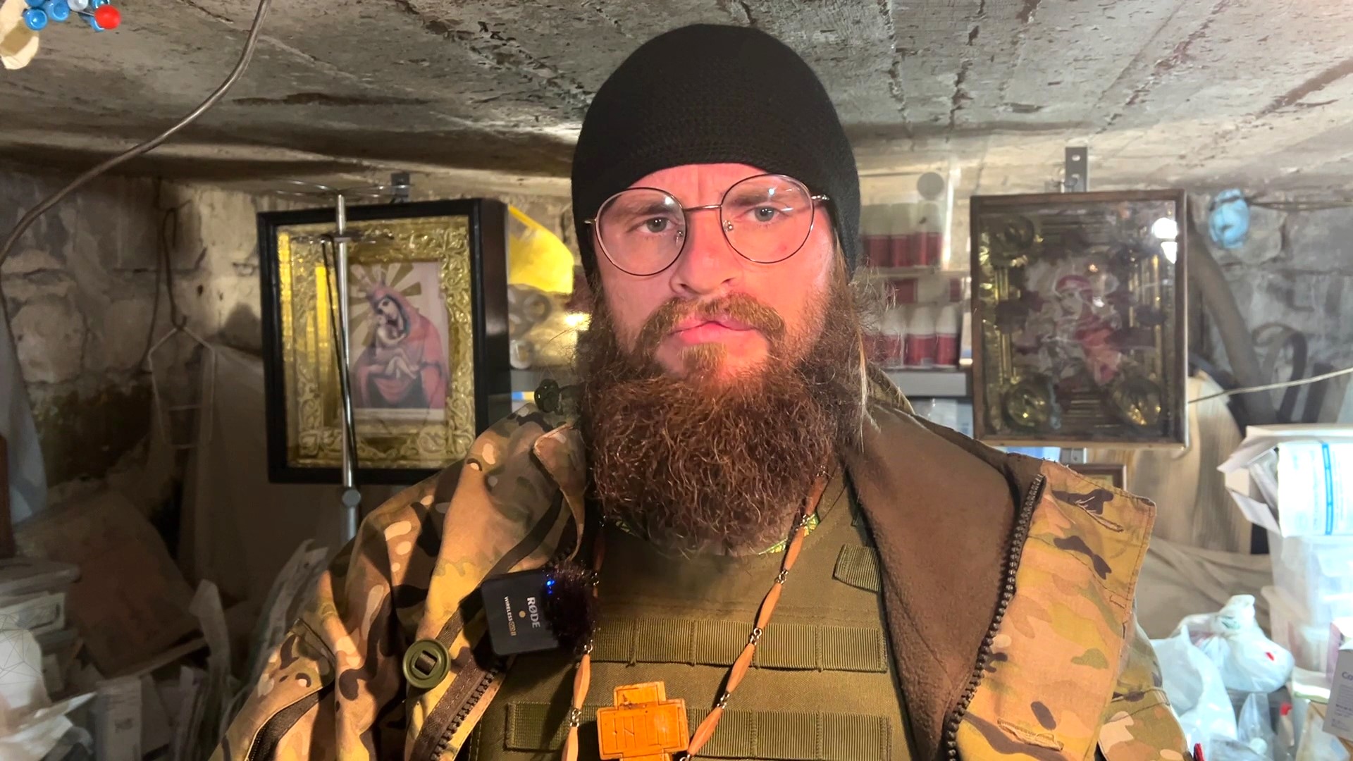 Вера на передовой