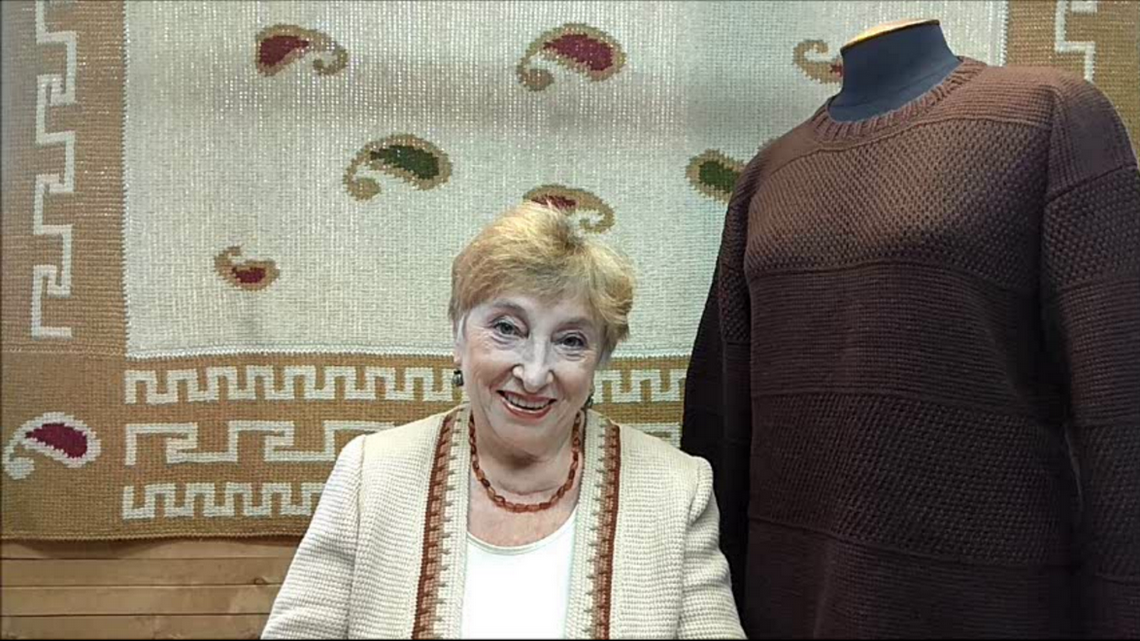 Тунисские образцы и свитер "Три в одном". Мастер-класс по вязанию крючком от О. С. Литвиной.