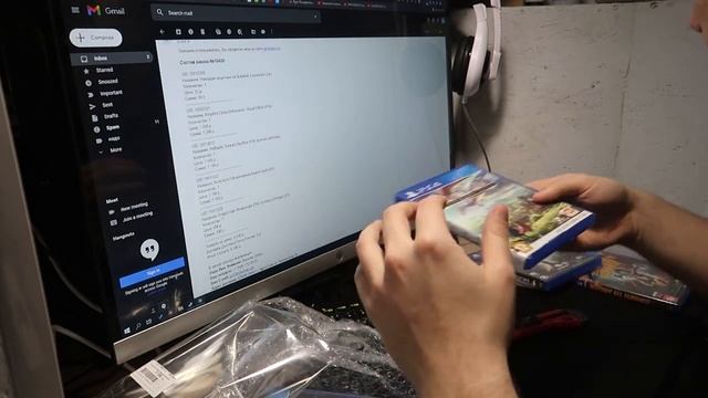 Распаковка игр для PS4 с Gamestore.su. Почта как всегда....