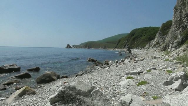 Мыс 4-х скал у села Тимофеевка. Приморье. 2018 год.