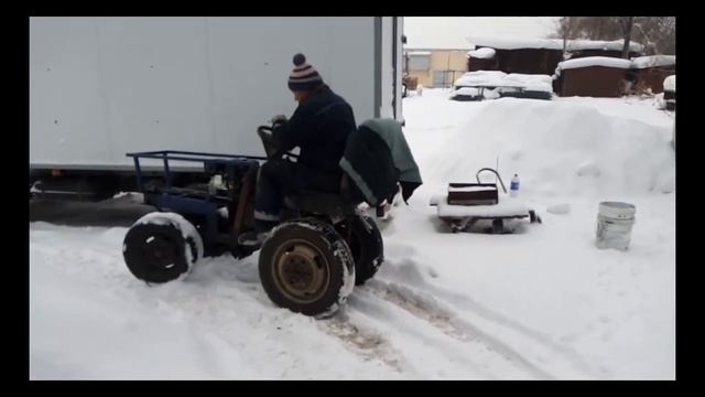 Тест драйв трактора - Самовар