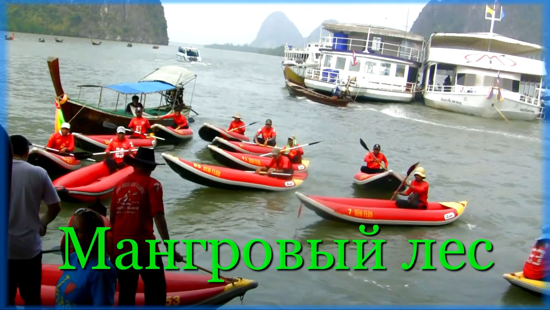 Пхукет. Таиланд. Путешествия по островам...  Мангровый лес на острове. 2-я часть