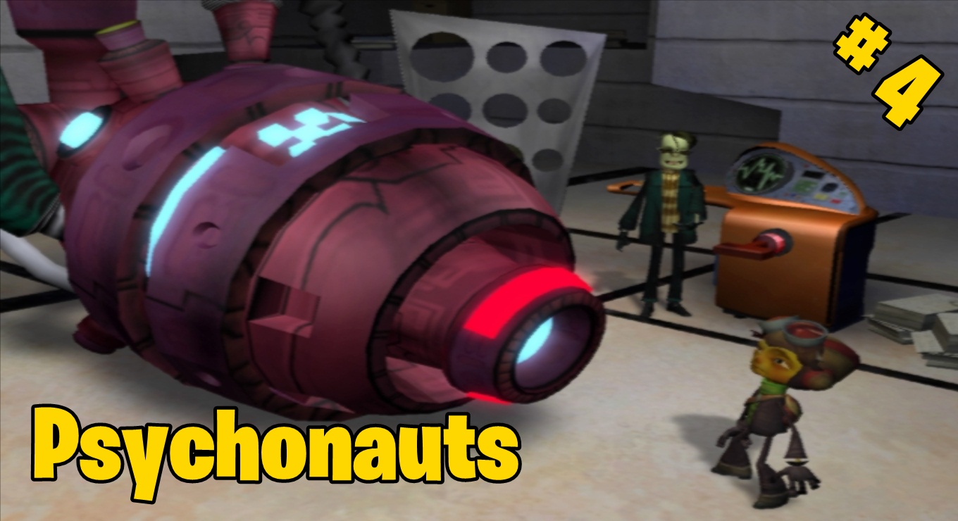 Psychonauts - Прохождение #4 (Полигон Саши)