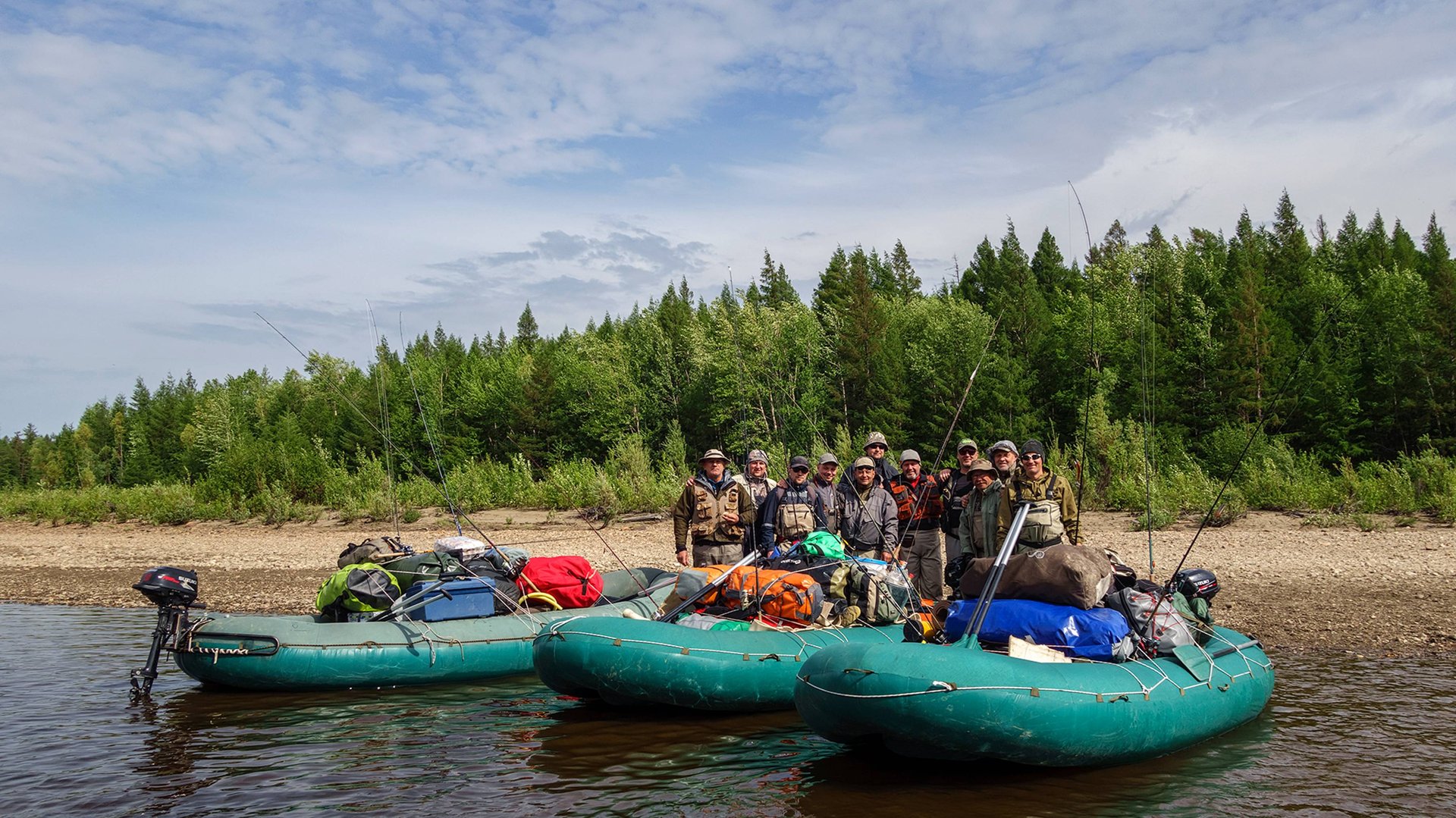 В поисках тропы Улукиткана, ч.2.  Начало сплава...