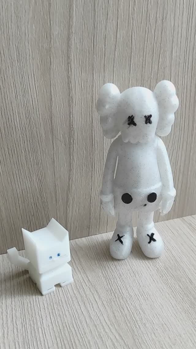Kaws на 3D принтере #Shorts