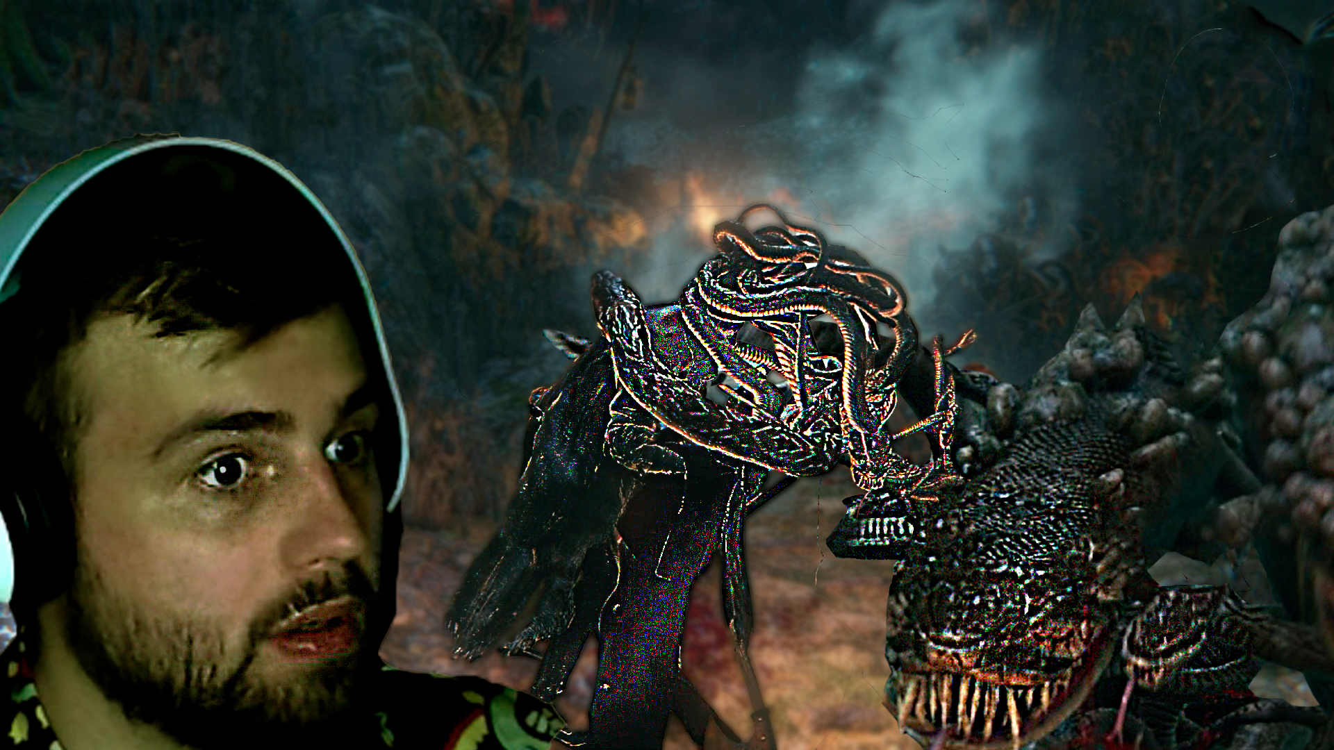 Ууууу змеюка p(╬ Ò ‸ Ó)q Bloodborne  №7