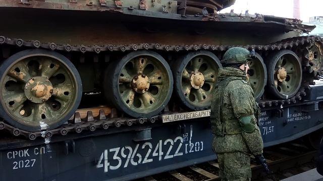 Поезд "Сирийский перелом": рассказ о трофейном Т-55.