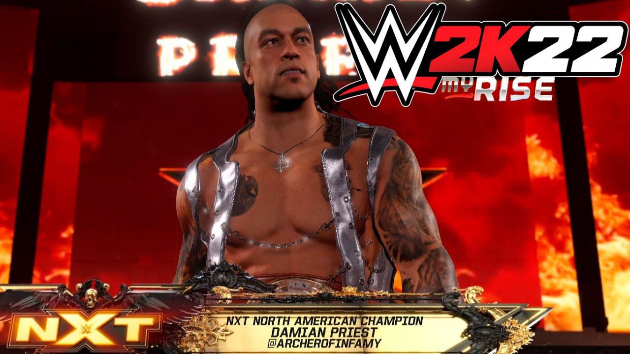 WWE 2K22 MyRise - Мой первый титульный бой #11