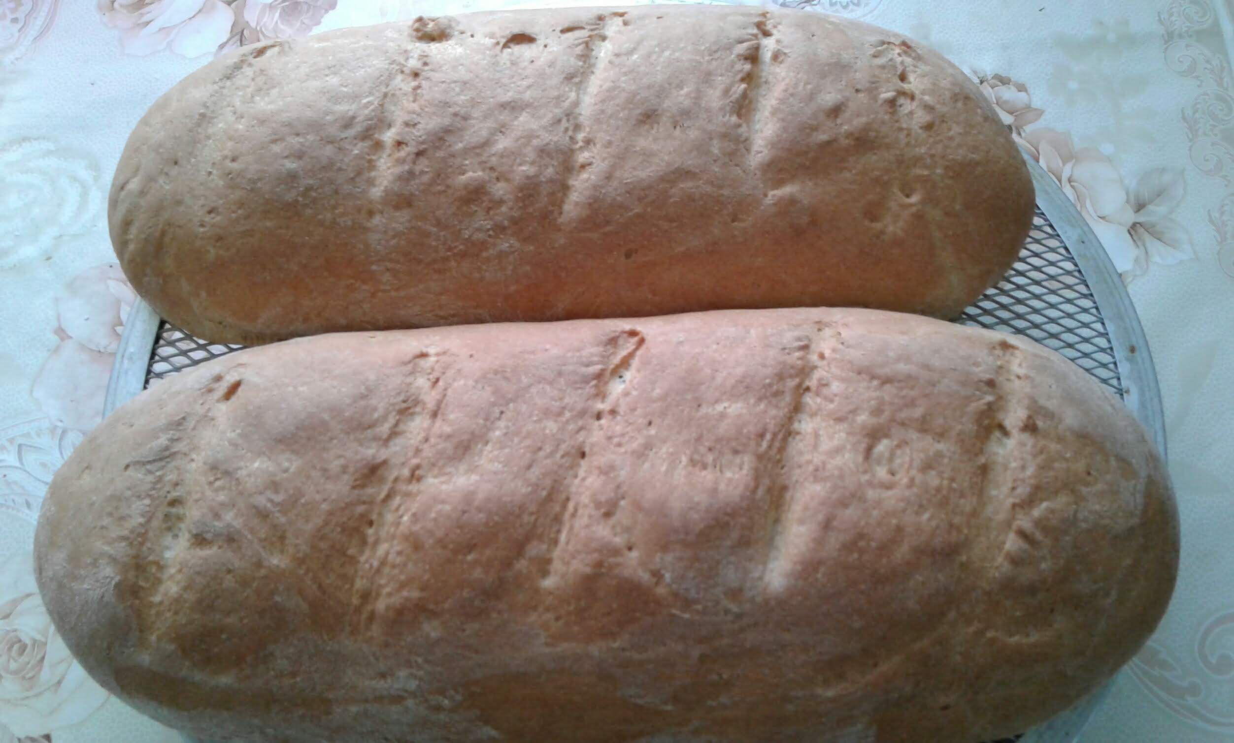 Полезный хлеб батоны рецепт выпечки.