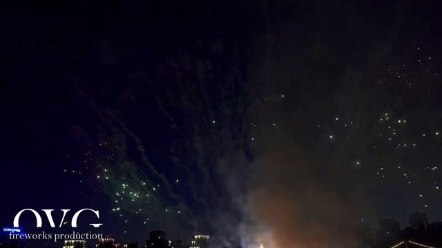 Цвет фейерверк