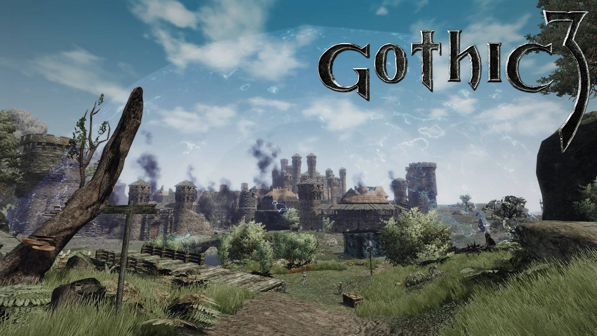 Попали в столицу Миртаны (Gothic 3) ep.9