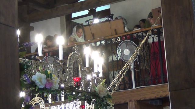 детский хор на литургии