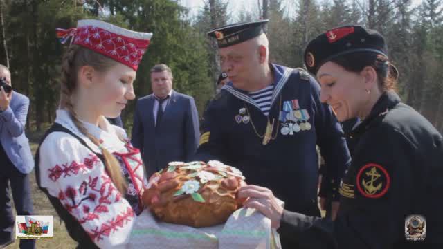 24.04.2019 Янковичи. Открытие памятника адмиралу Повалишину