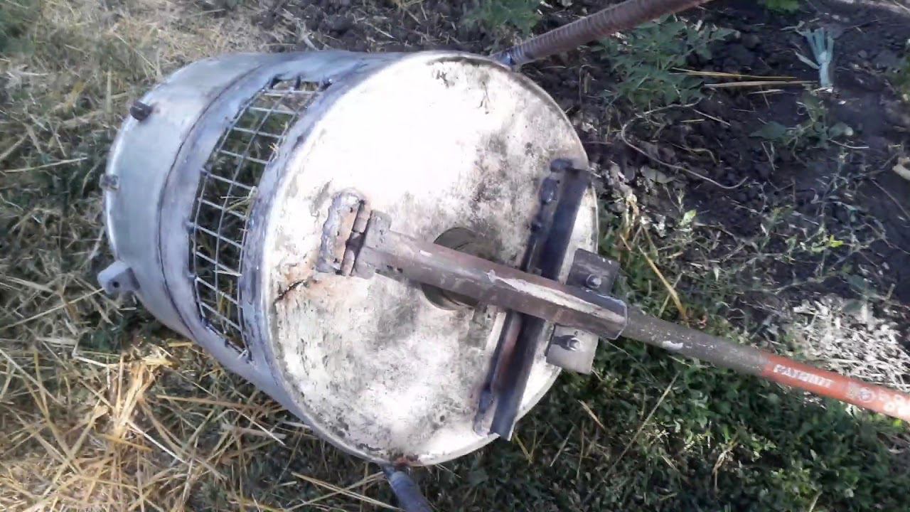 Измельчитель травы травы своими руками из бензотриммера