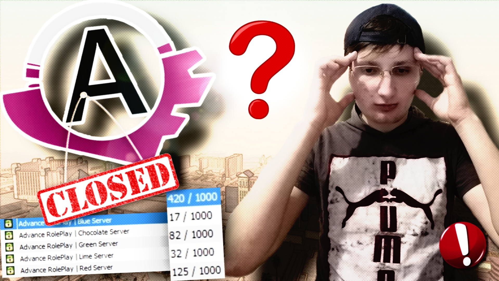 САМЫЙ ПУСТОЙ СЕРВЕР ADVANCE RP в GTA SAMP