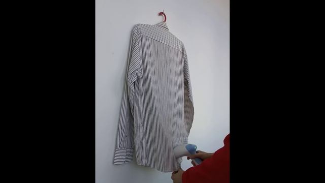 Работа DEXP HGS-1200H. Отпаривание средней рубахи.