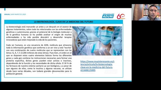 San Marcos Anual 2021 | Semana 09 Biología Sesión 01