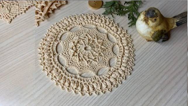 Мини-салфеточка № 4  (автор Ольга Зеленина)