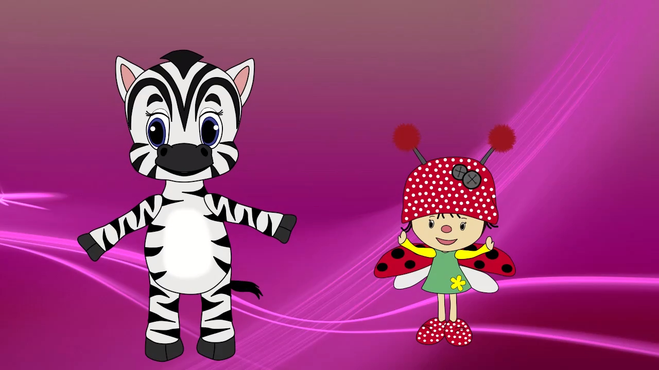 Песенка про животных. Учим части тела. Песенки для детей.